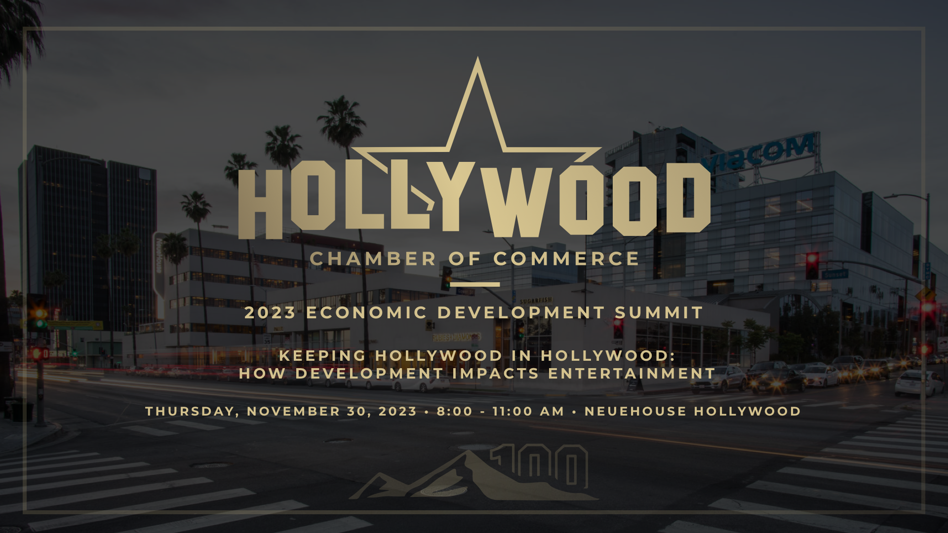 THE HOLLYWOOD CHAMBER’S 2023 ECONOMIC DEVELOPMENT SUMMIT | Hollywood ...